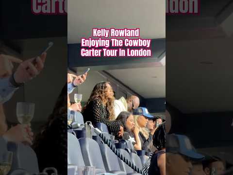 Kelly Rowland Enjoying The Cowboy Carter Tour In London #tamtonight