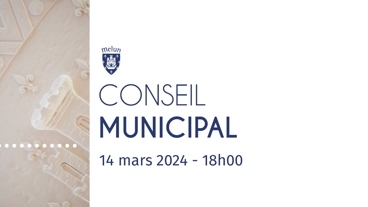 Conseil Municipal // 14 mars 2024