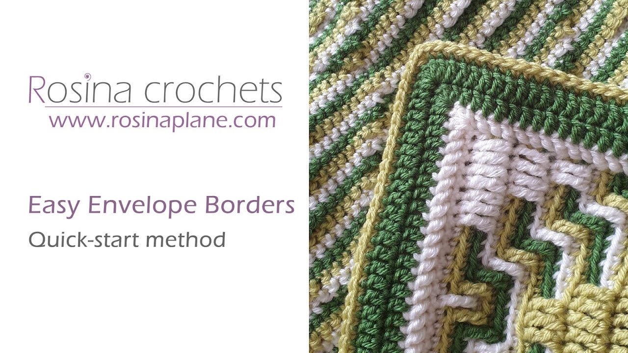 Easy Envelope Border - Quick Start Method