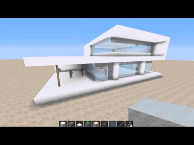 A Modern House (Time Lapsed) Minecraft Map