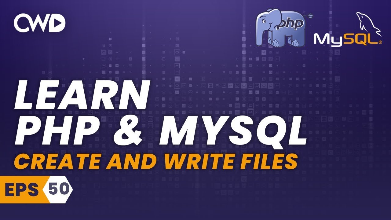 How to create and write files | PHP for beginners | Learn PHP | PHP Programming | Learn PHP in 2020
