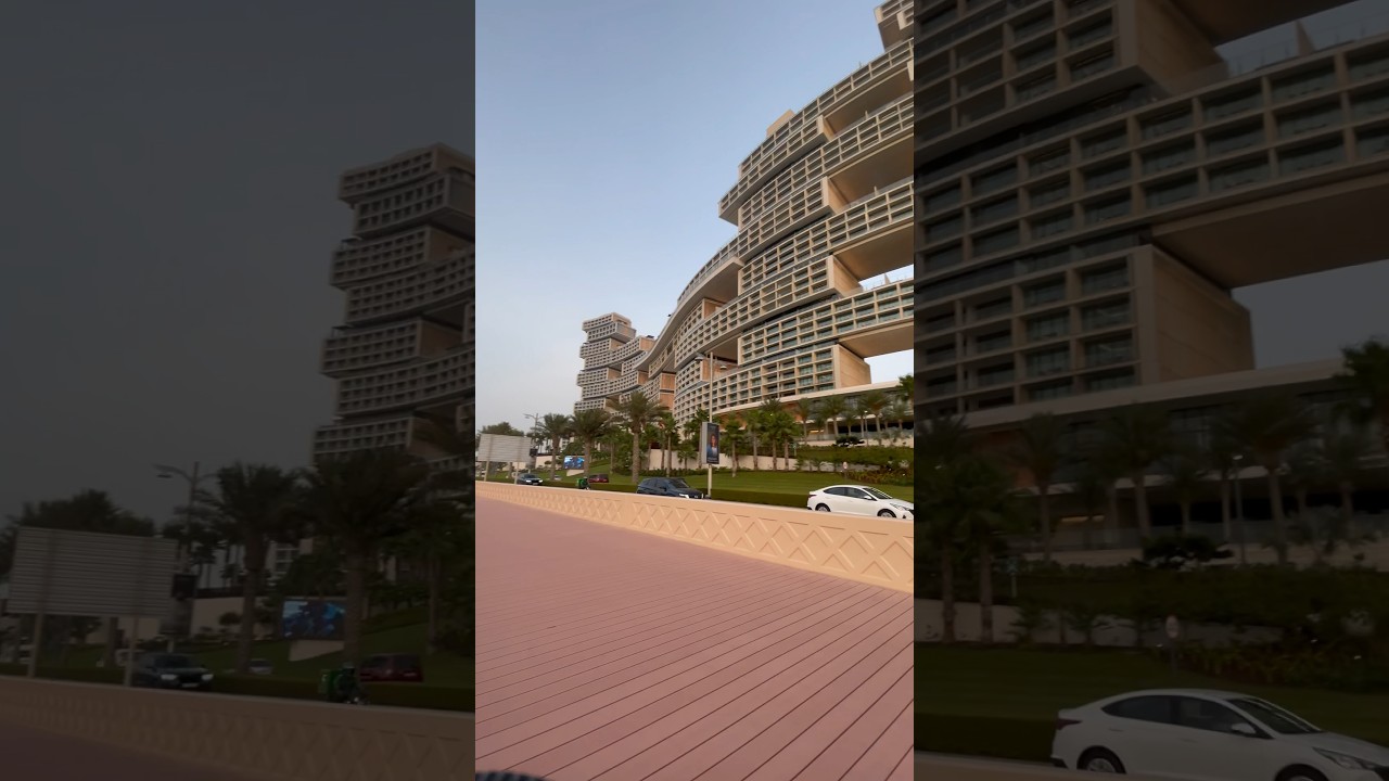 Most luxurious hotel Atlantic the royal. Travel on foot #dubai #atlantis