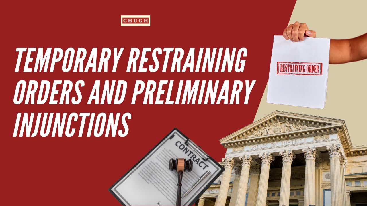 Temporary Restraining Orders (TROs) and Preliminary Injunctions