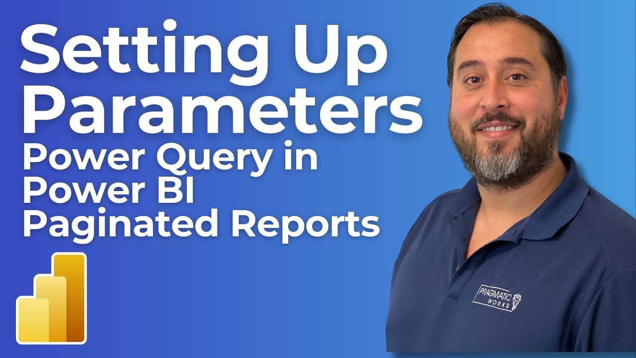 Setting Parameters in Power BI Paginated Reports Query
