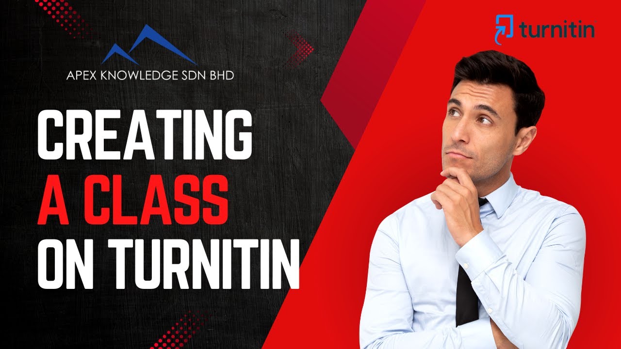 Turnitin for Instructor - Creating a Class