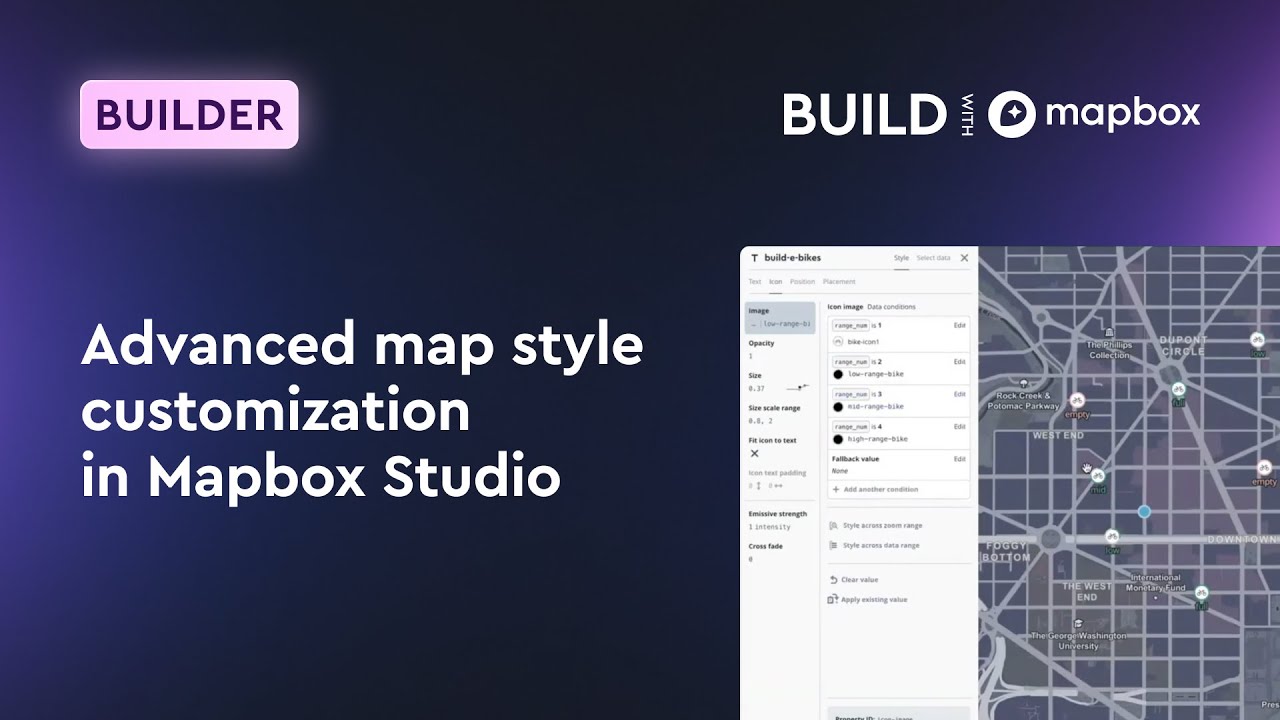 Advanced map style customization in Mapbox Studio