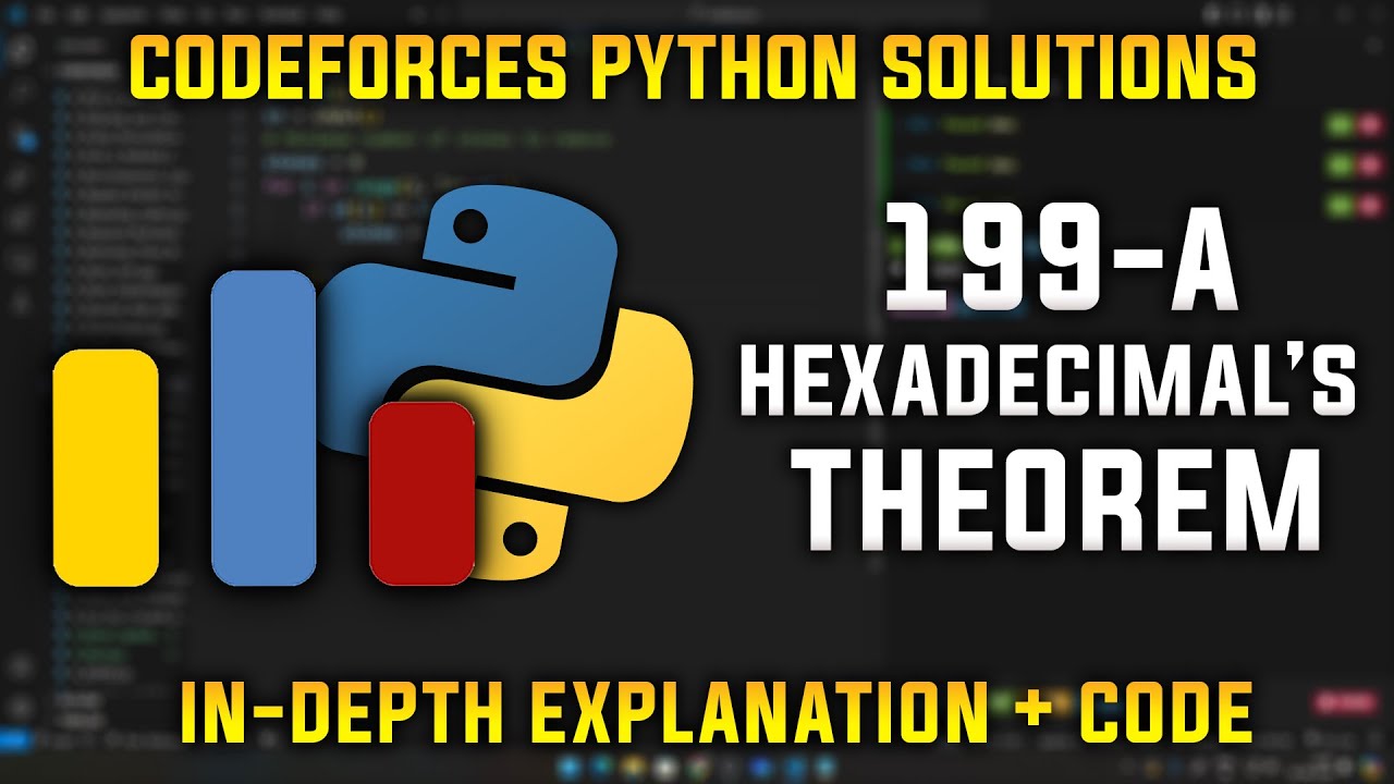 199A | Hexadecimal's theorem | Codeforces Python Solutions | Explanation + Walkthrough