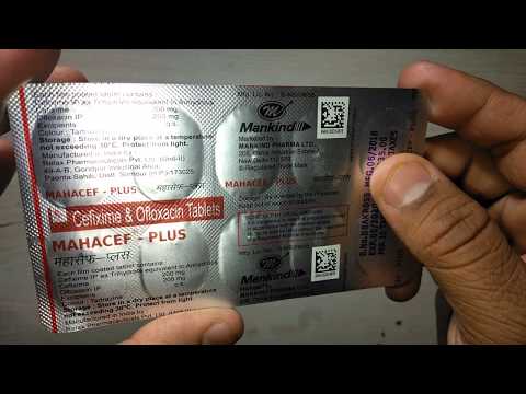 Mahacef Plus Infection Tablet, specification and features