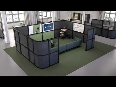 Open Wall Room Partition System | Architonic