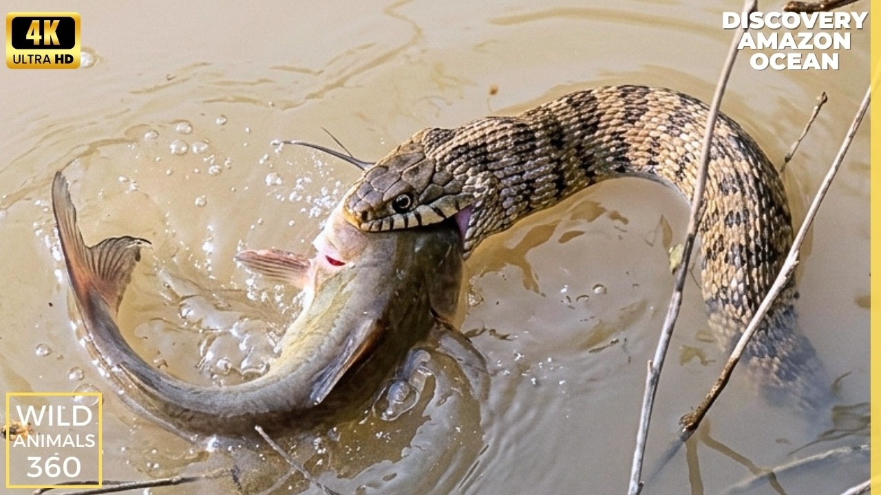 Wild Life Amazon Jungle vs Ocean Most Dangerous Discovery Animal Planet Video Snake Video