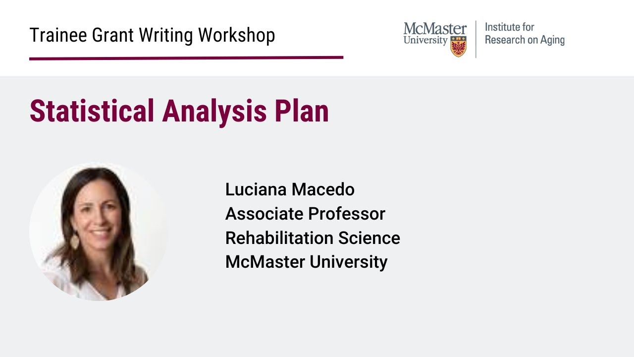 Statistical Analysis Plan