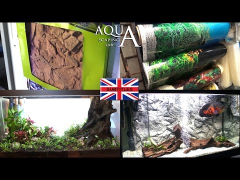 Aquascaping Lab - Aquarium Background types, 3D BACKGROUND, TRANSPARENT ADHESIVE FILM , IMAGE