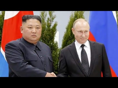 #Meeting #between #Putin and #North Korean #president #Kim Jong Un in Pyongyang, North Korea