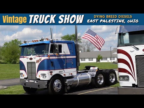 Vintage Truck Show; Peterbilt Kenworth, GMC, Internationals Dying Breed Diesels East Palestine, Ohio