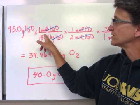 Stoichiometry mass to mass