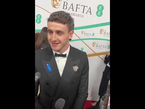 Paul Mescal on if he expected to receive award nominations for his performance in AFTERSUN #EEBAFTAs