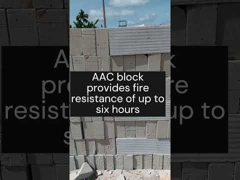 Advantages of AAC blocks in construction - AAC blocks and Clay Bricks - Concrete block for building