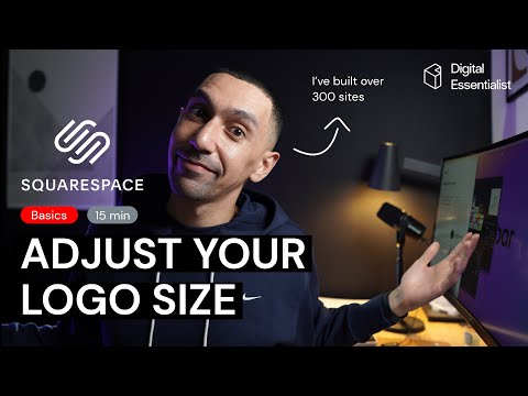 Squarespace How to Make Your Logo Bigger on Desktop/Mobile