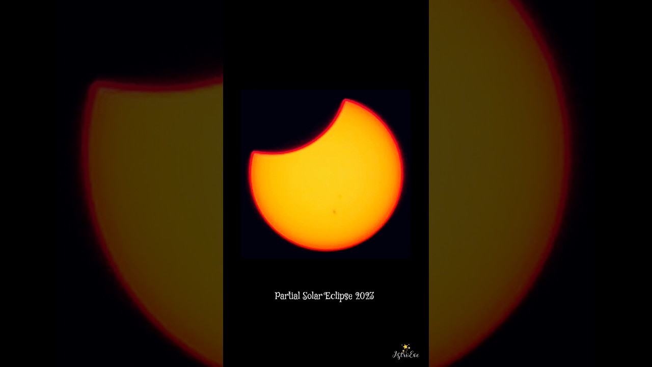 Partial Solar Eclipse 2023 Philippines 🔥🌞🌑