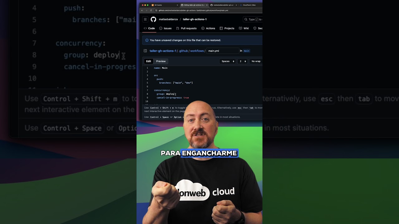 ¿Por qué tus workflows de GitHub se cancelan solos?