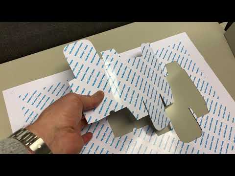 Digital Die Cutting and Creasing at Belmont Press with Veloblade