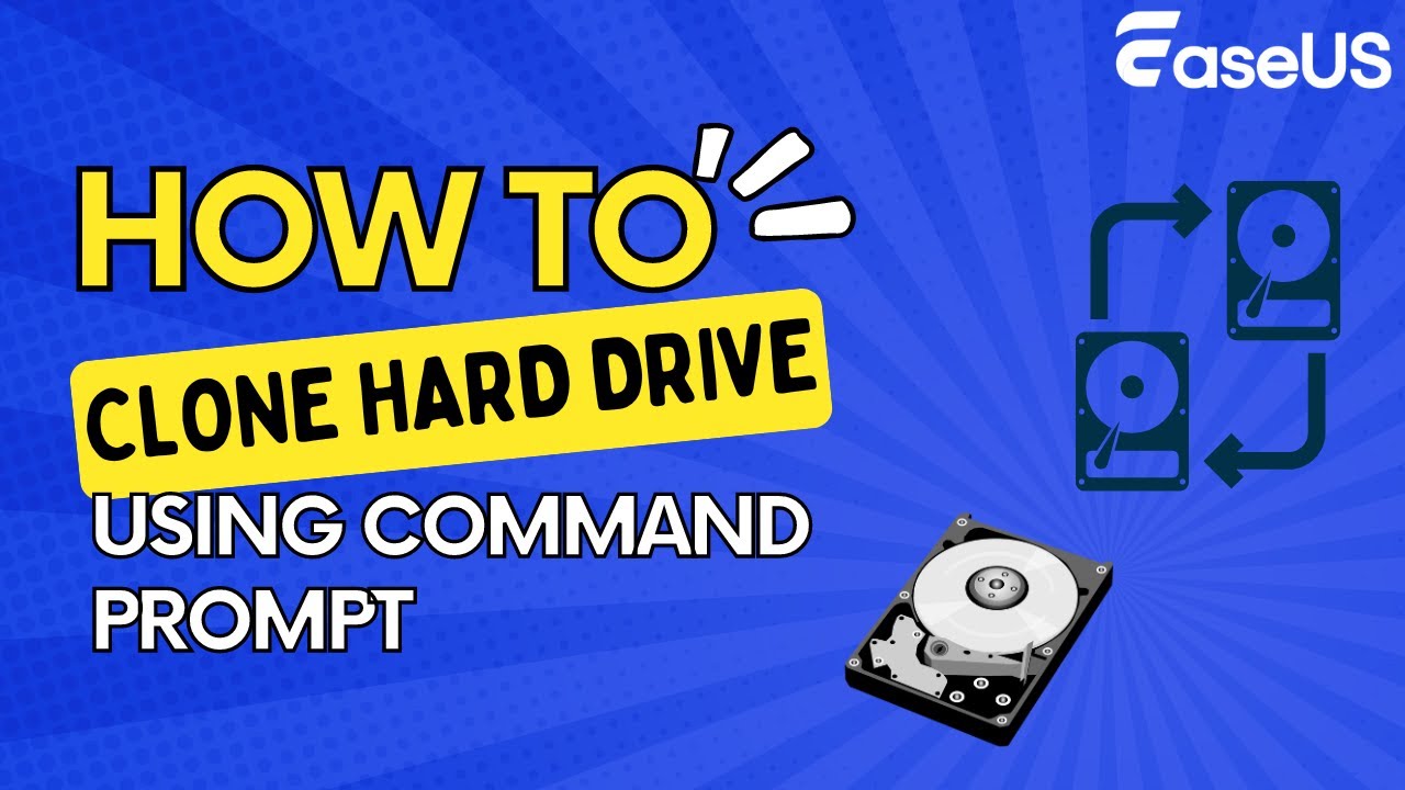 How to Clone Hard Drive Using Command Prompt