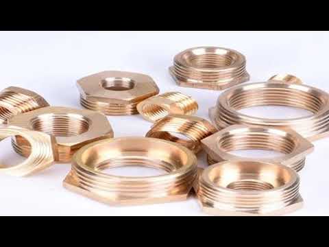 Brass Hex Bushing Reducer Pipe Fitting 1/8 1/4 3/8 1/2 3/4 F to M Threaded Reducing Copper Water Gas