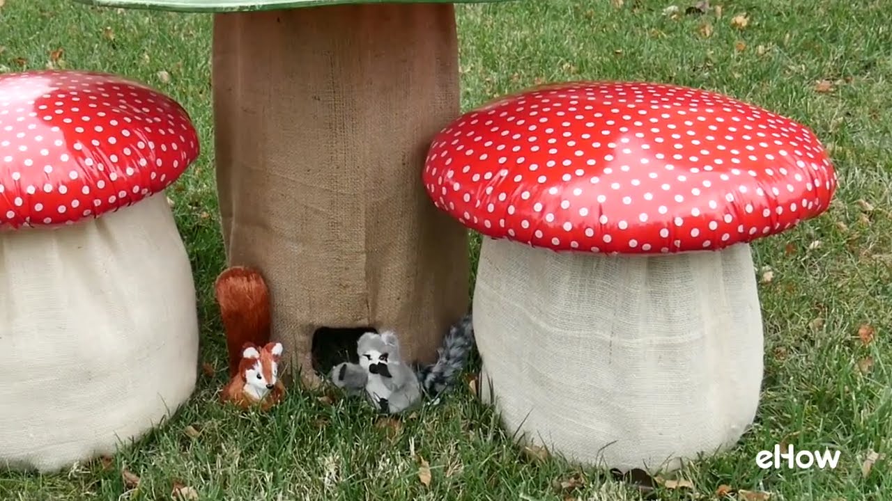 How to Make a Mushroom Stool
