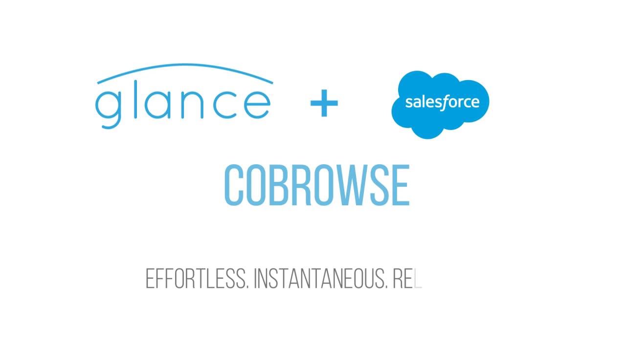 Glance Cobrowse for Salesforce Lightning demo