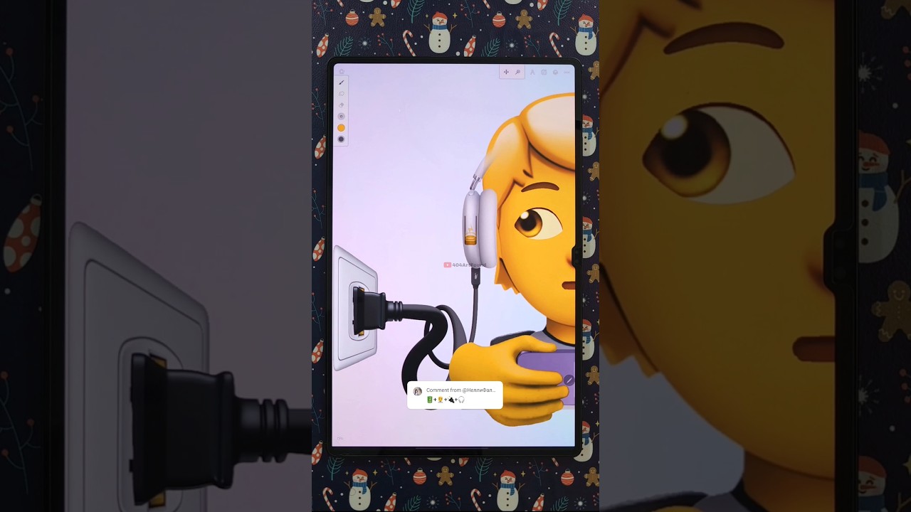 🔋🙎🔌🎧 Name this emoji #digitalart #emojichallenge #funny #shorts