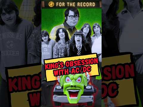 Stephen King's OBSESSION With AC/DC!?!? 😯#stephenking #maximumoverdrive #shorts