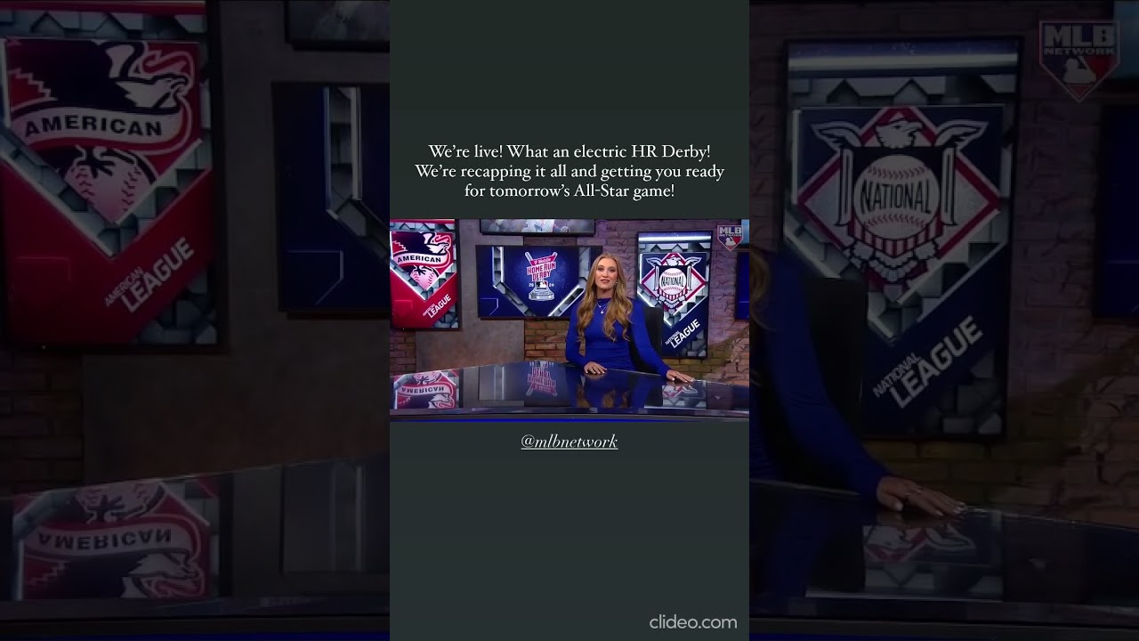 ABBY LABAR #mlbnetwork 7/16/2024