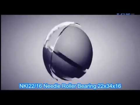 NKI22/16 Needle Roller Bearing 22x34x16