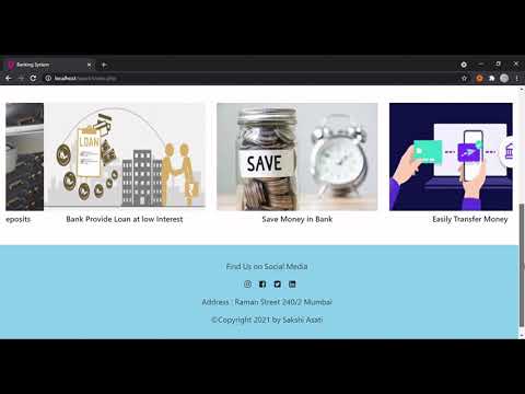 #Basic Bank Management Website // Html/Css/php