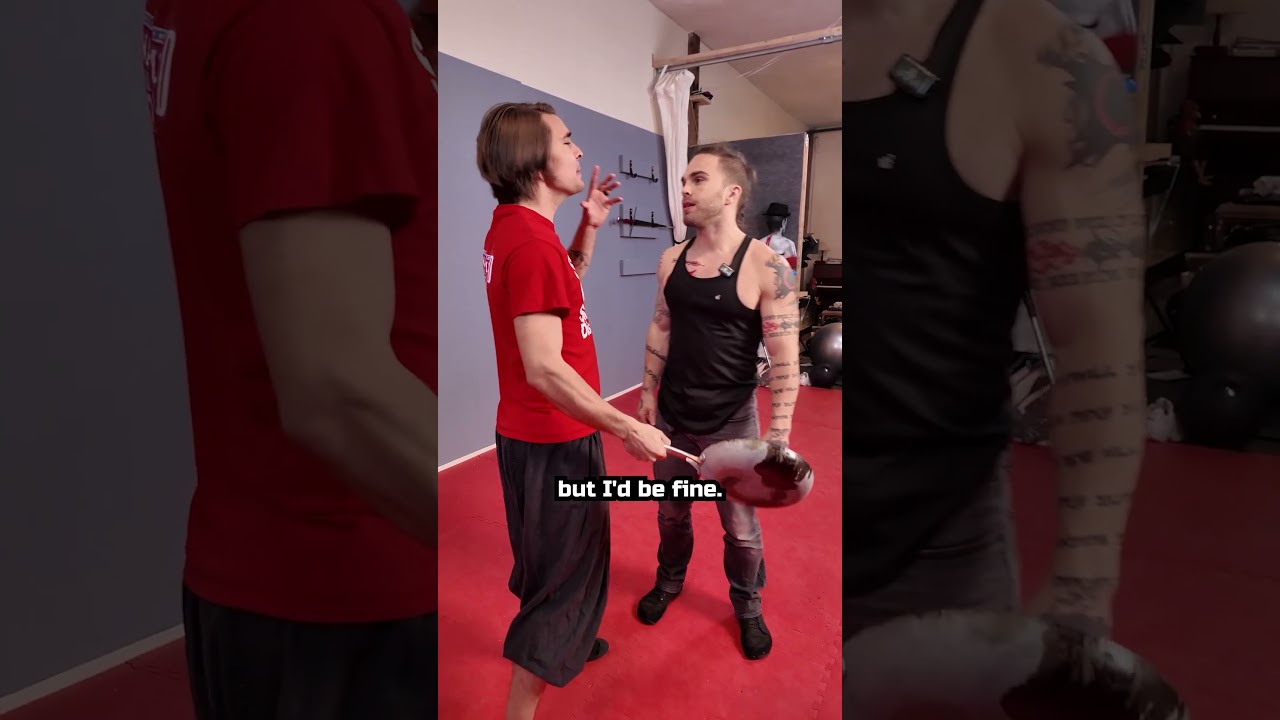 Is a Frying Pan a Good Weapon? #sword #martialarts #comedy