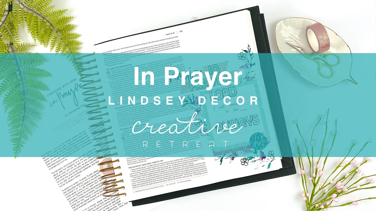 In Prayer | Bible Journaling with Lindsey
