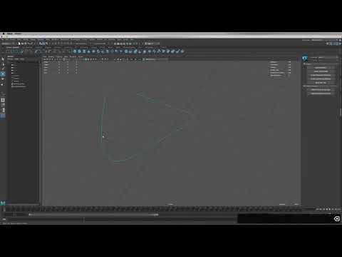 Maya 2019 - Creating Curves