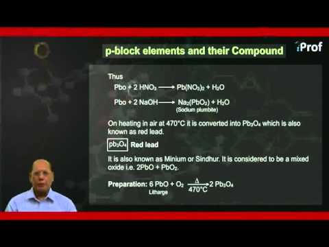 OXIDES AND CHLORIDES OF LEAD