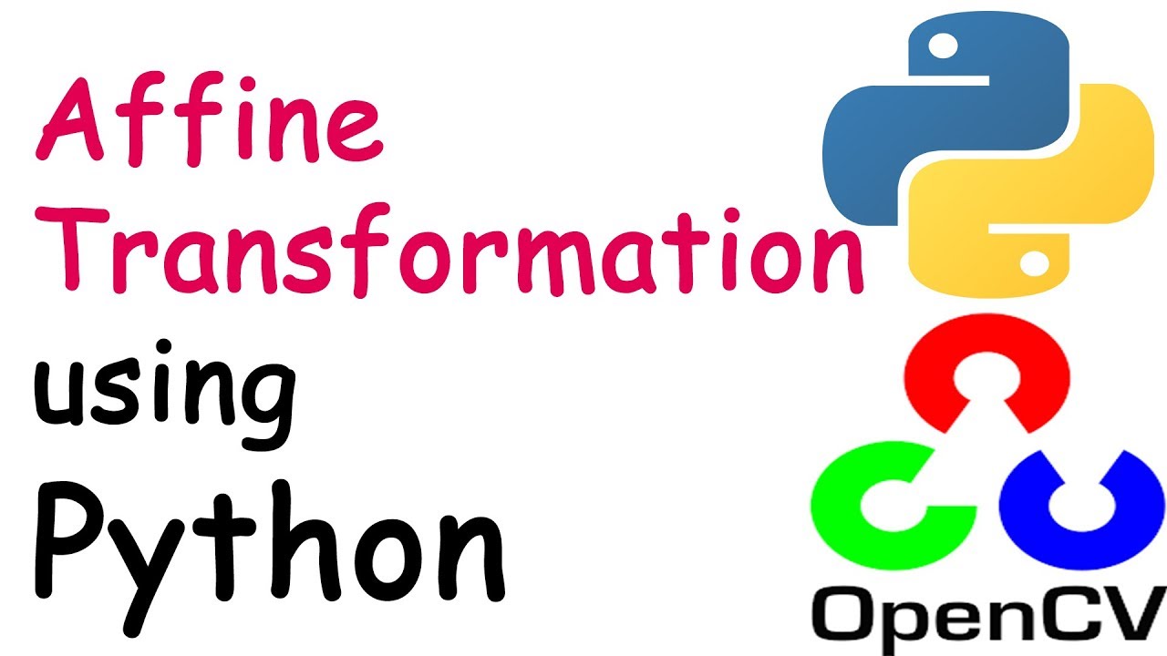 Affine Transformation using Python