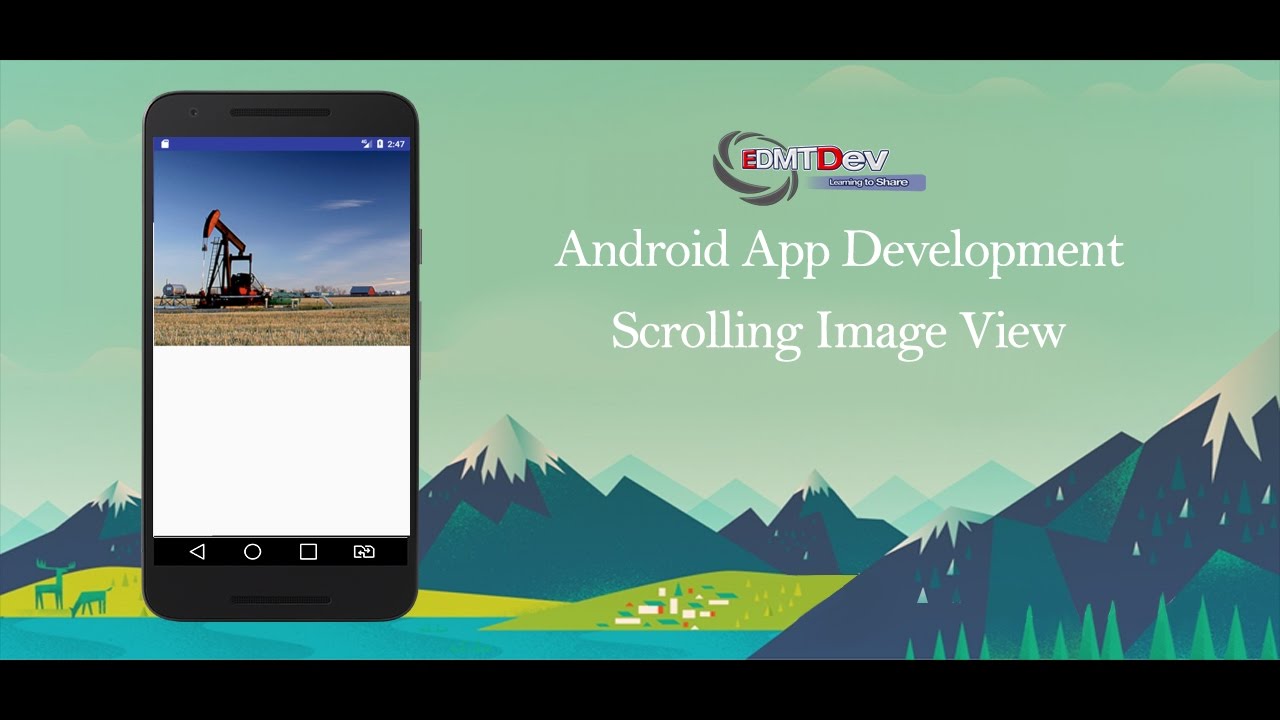 Android Studio Tutorial - Scrolling Image View