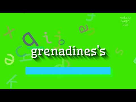 GRENADINES'S - HOW TO PRONOUNCE GRENADINES'S? #grenadines's