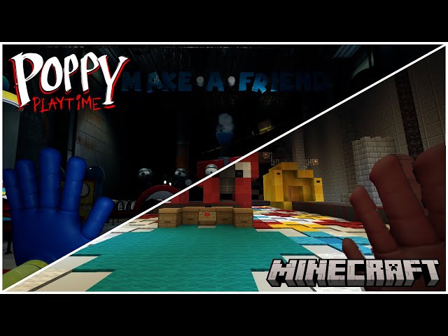 Poppy Playtime BR Java Edition Minecraft Map