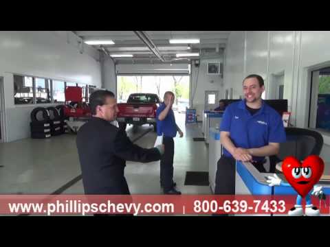 Phillips Chevrolet of Lansing - Newly Remodeled Service Department - Chicago New & Used Car Dealer