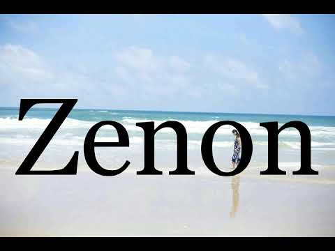 How To Pronounce Zenon🌈🌈🌈🌈🌈🌈Pronunciation Of Zenon