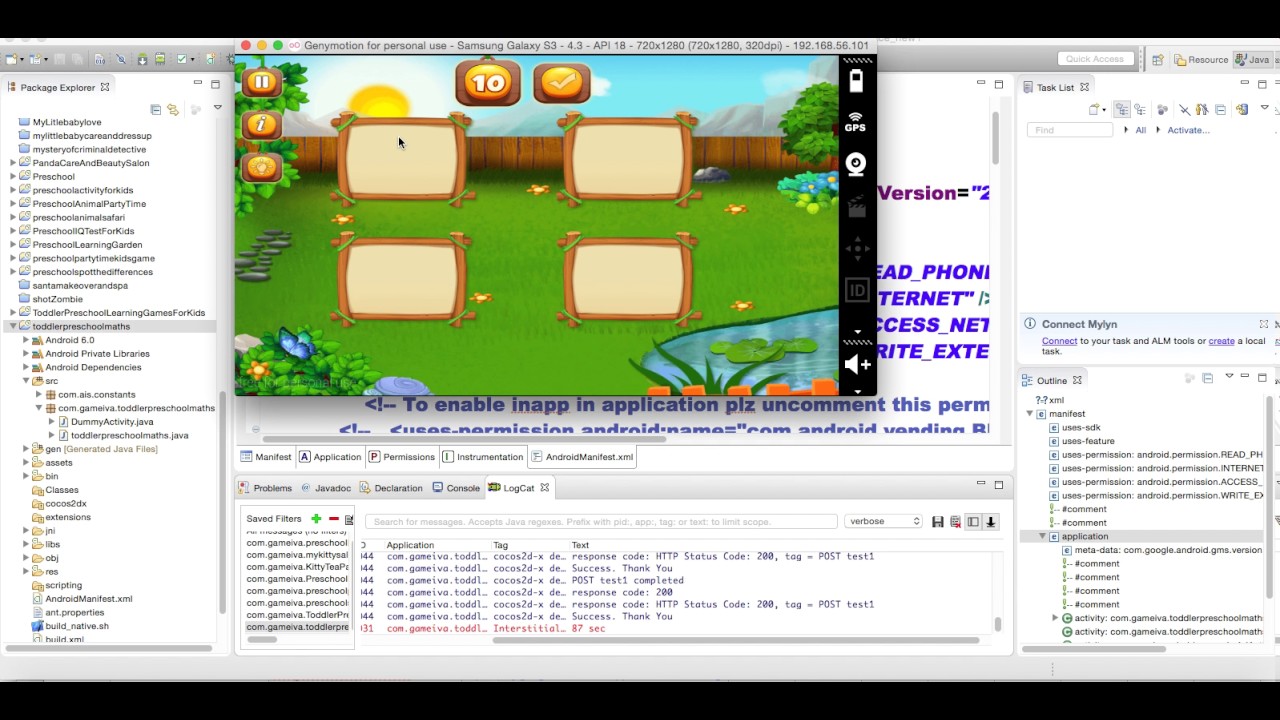 Preschool Toddler Maths - Source Code Video By Sell My Source Code