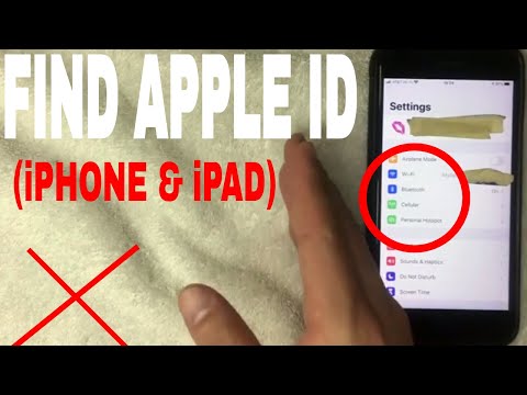 ✅ How To Find Apple ID On iPhone And iPad TUTORIAL 🔴