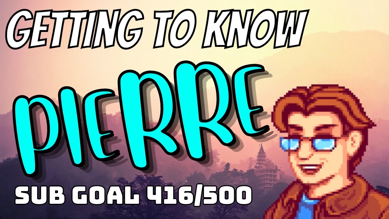Getting to know Pierre - Stardew Valley's Villagers