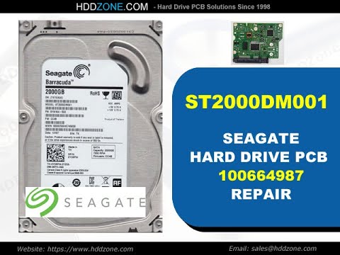 ST2000DM001 Seagate HDD PCB Repair 100664987