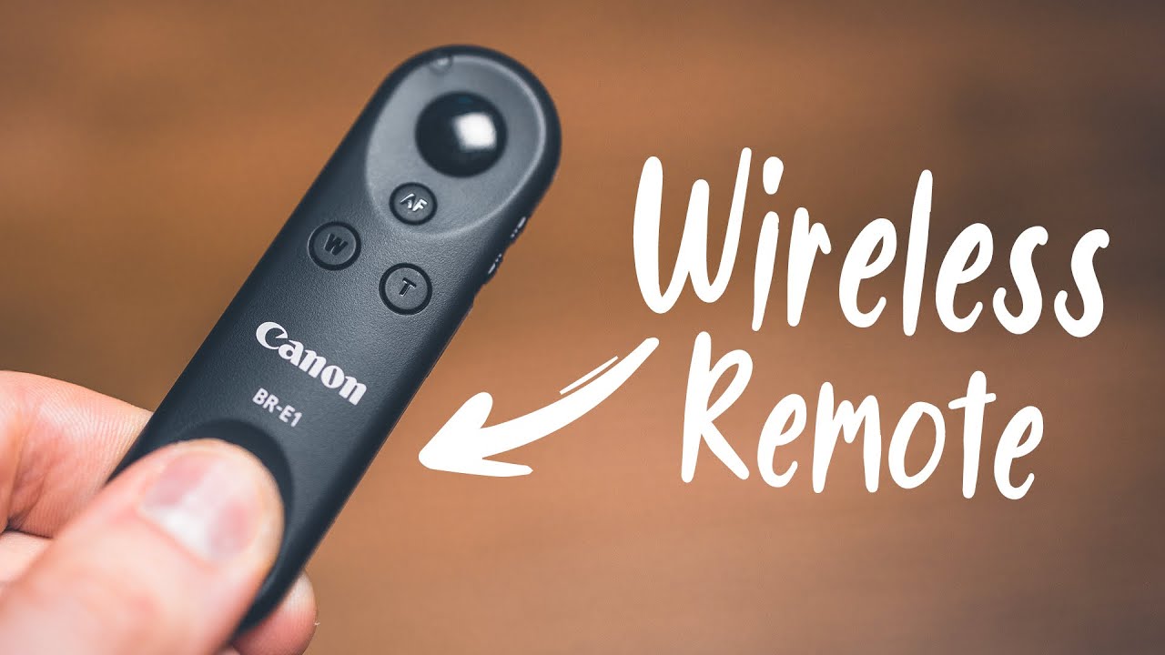 How To Connect the Canon BR-E1 Remote to A Canon Mirrorless Camera #2MinuteTutorial