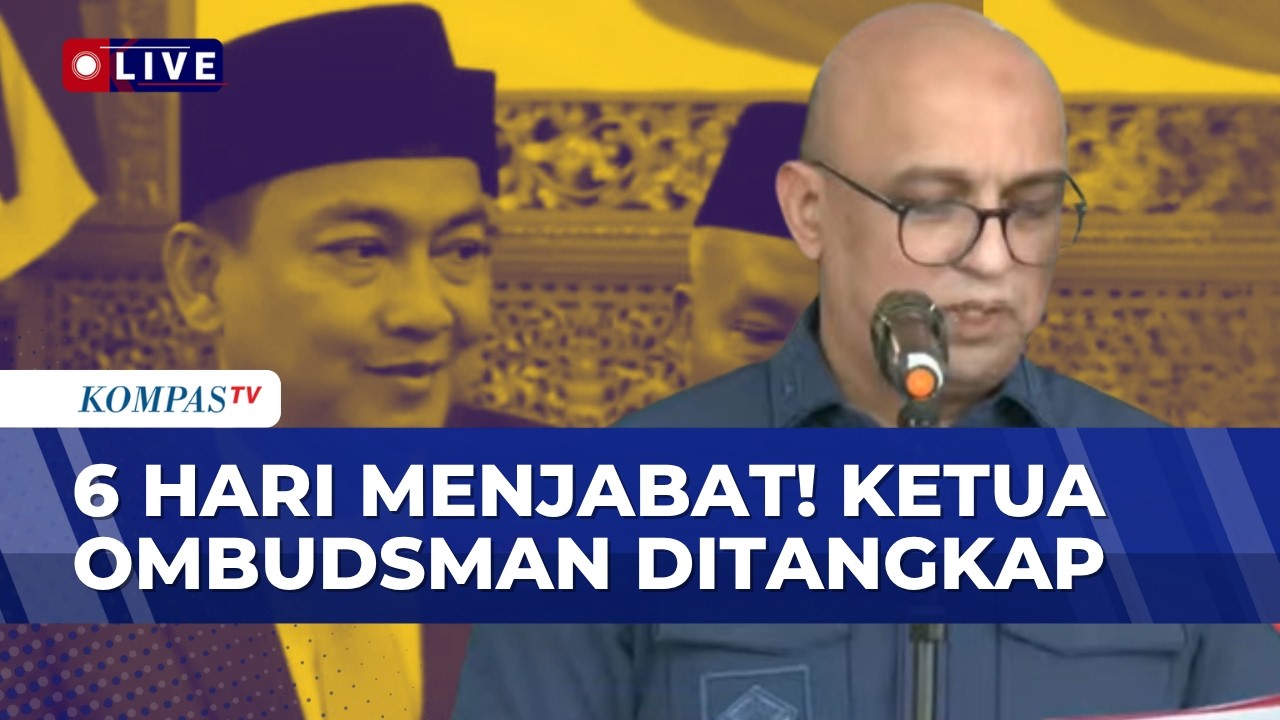 After only six days in office, Ombudsman Chairman Hery Susanto was arrested by the Attorney Gener...